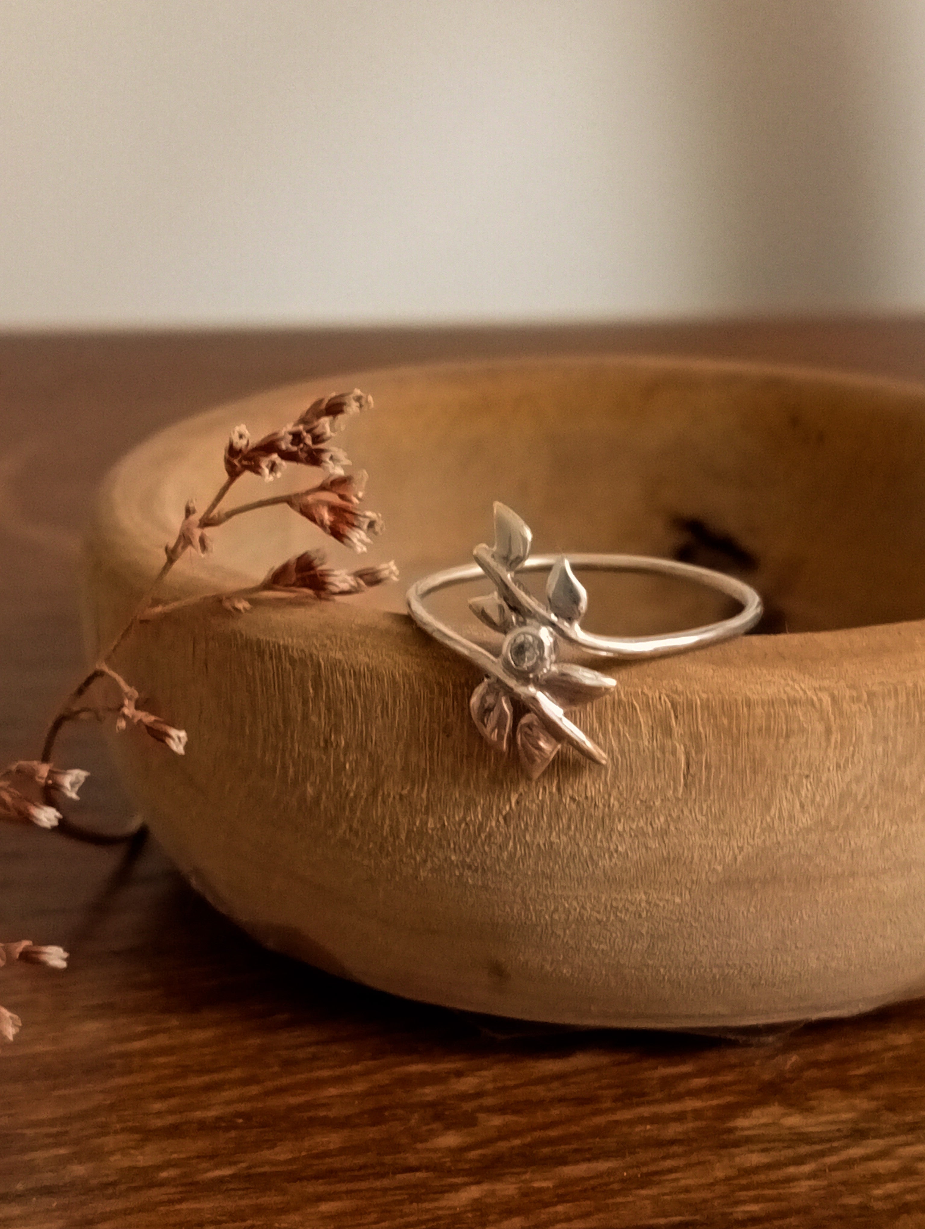 Bague Typhanie et oxyde de zirconium – L'atelier Margot Besson
